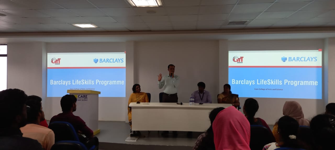 Placement Training Programme - CARE College of Arts and Science