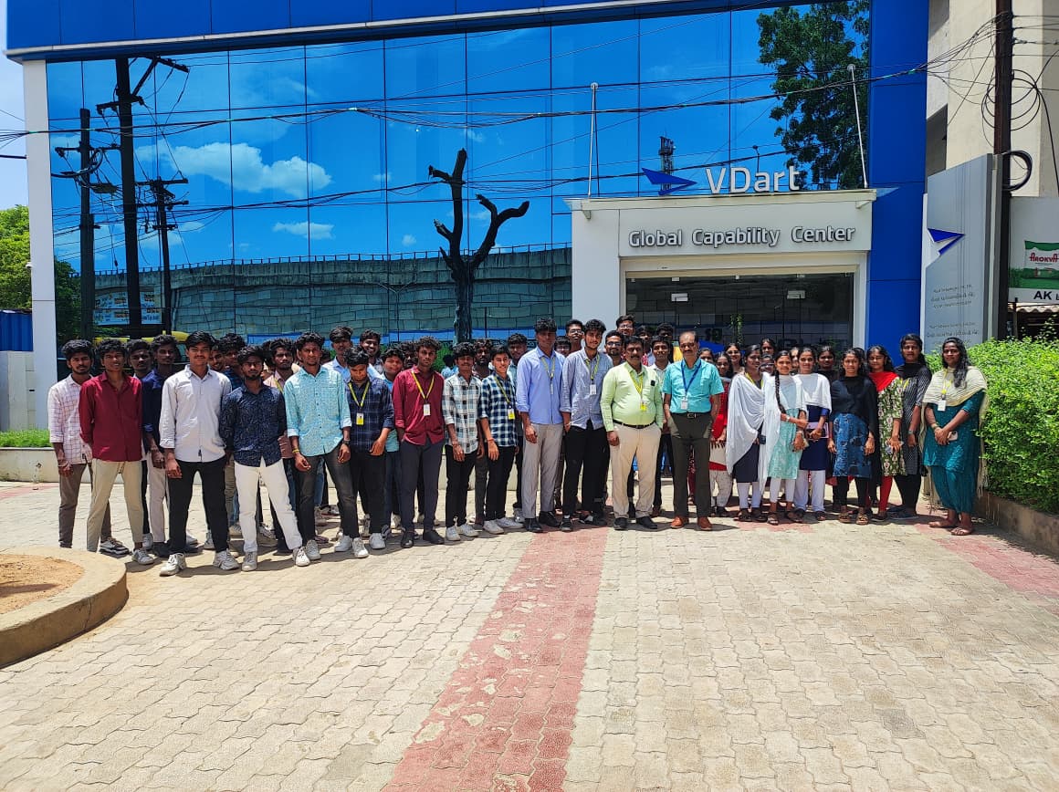 Industrial Visit to VDart - CARE College of Arts and Science
