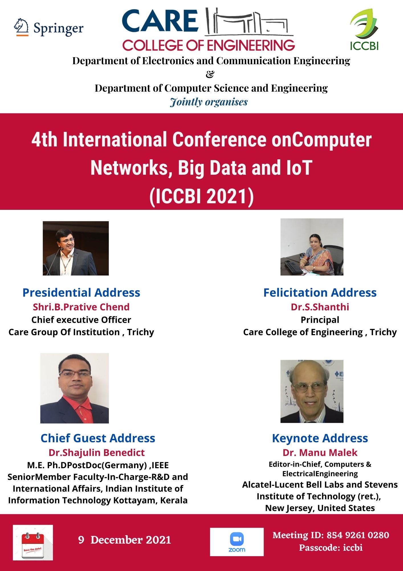 4th International Conference on Computer Networks, Big Data and IoT ...