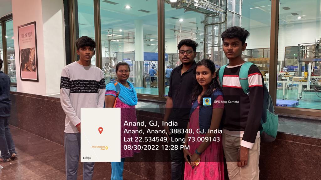ECE - Industrial Visit to Amul Chocolate Factory - CARE College of ...