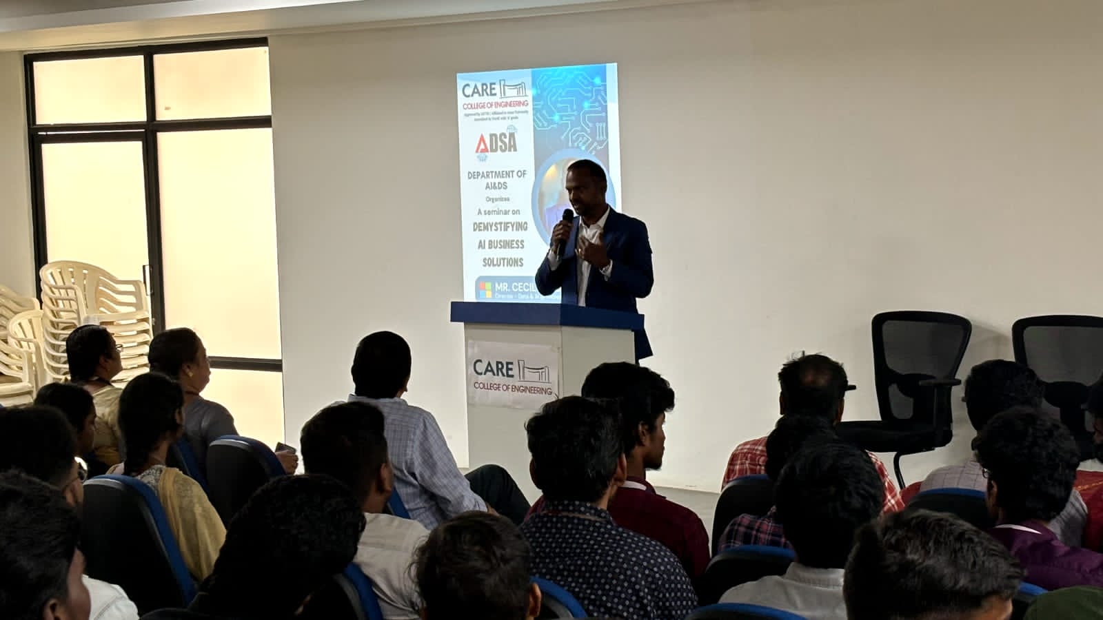 Artificial Intelligence – Mr. Cecil Sunder, Digital Transformation ...