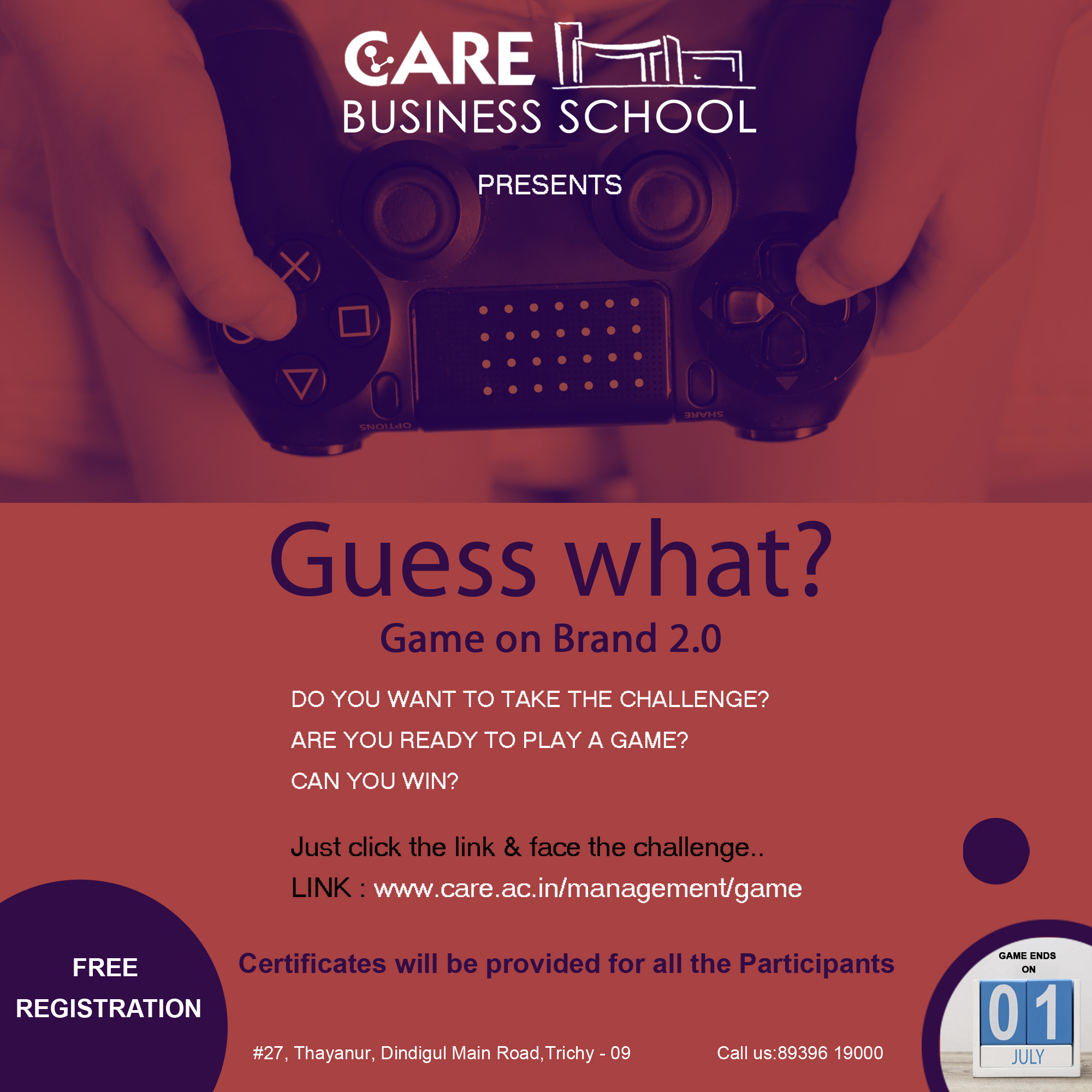 Guess What? Game on Brand 2.0 - CARE Business School