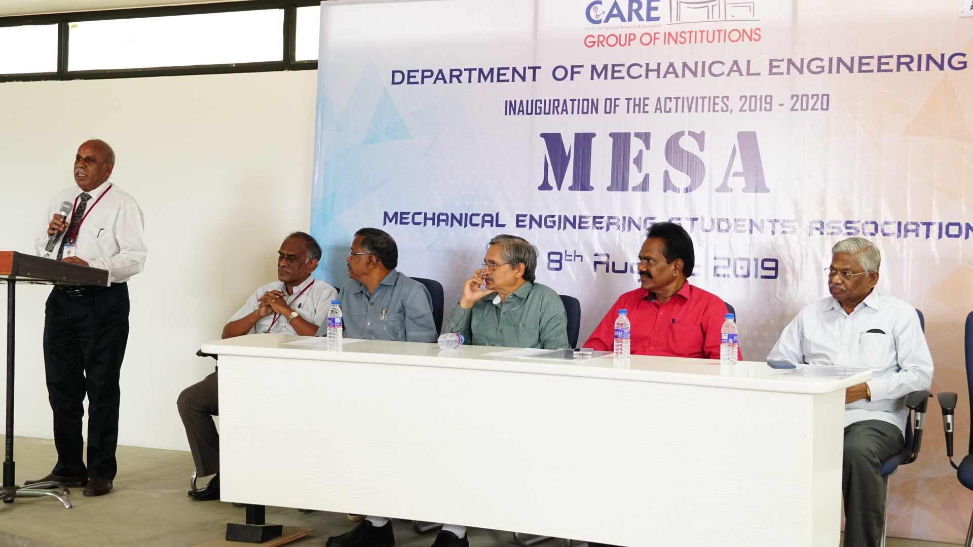 MESA Activity Inauguration 2019 - CARE Group of Institutions