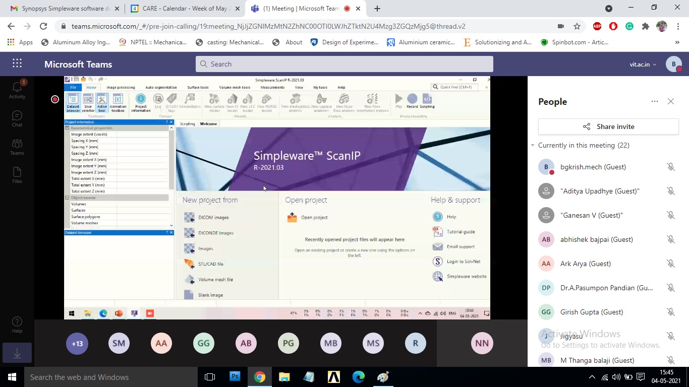 15th online webinar on “Simpleware Software - From 3D Images to Models ...