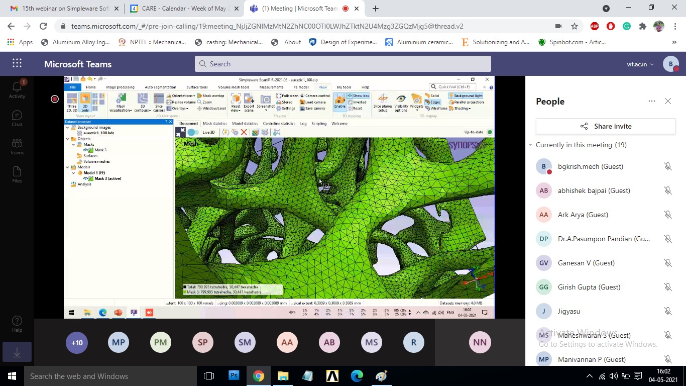 15th online webinar on “Simpleware Software - From 3D Images to Models ...