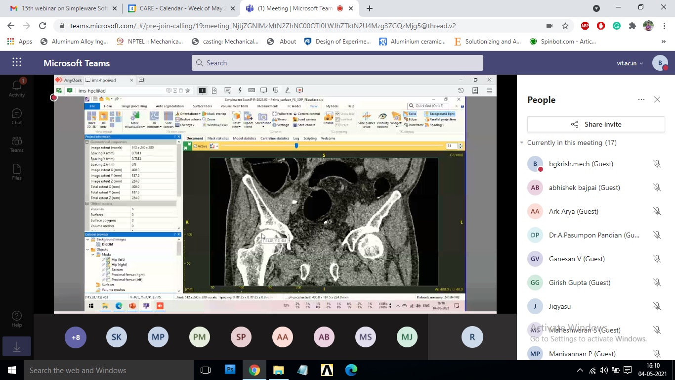 15th online webinar on “Simpleware Software - From 3D Images to Models ...