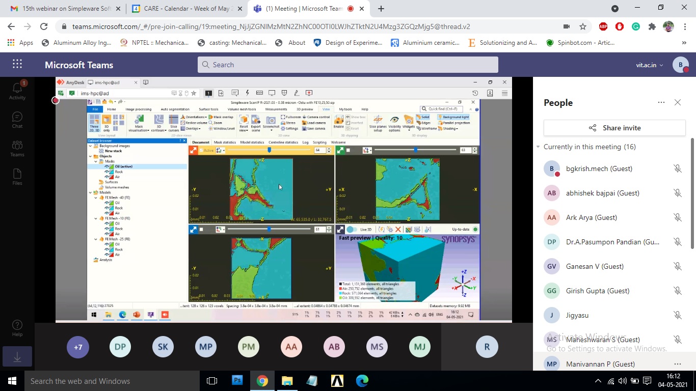 15th online webinar on “Simpleware Software - From 3D Images to Models ...
