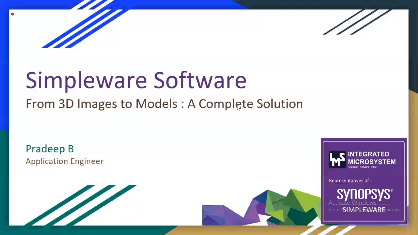 15th online webinar on “Simpleware Software - From 3D Images to Models ...
